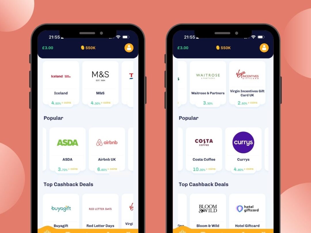 everup - Earn £100s While You Shop From Instant Cashback